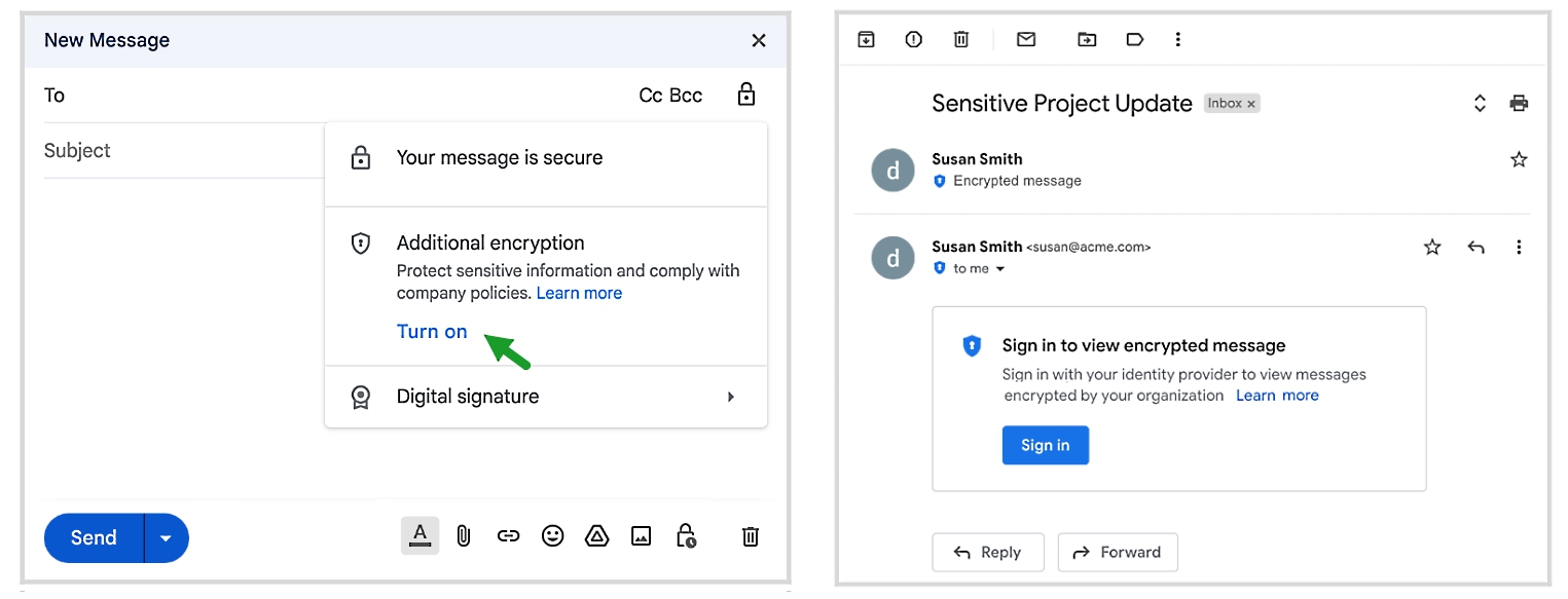 Gmail E2EE Beta Gmail E2EE Beta